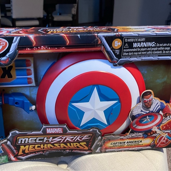 Marvel | Toys | Marvel Mech Strike Captain America Shield Toy | Poshmark